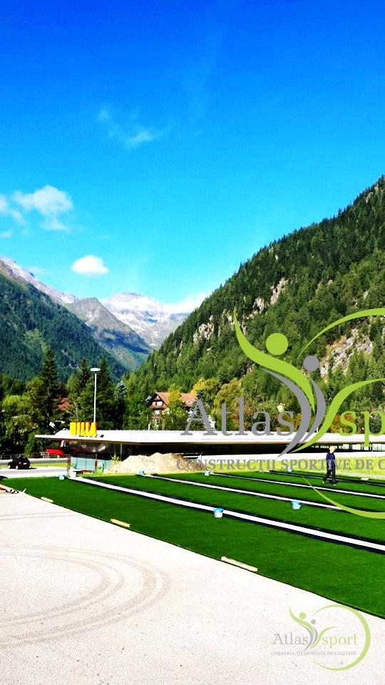 Construcţie teren tenis, baschet, fotbal, Mallnitz, Austria -AtlasSport