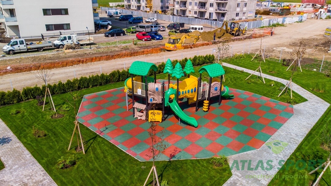 Ultramodern playground, New Point Residential Complex, Pipera -AtlasSport