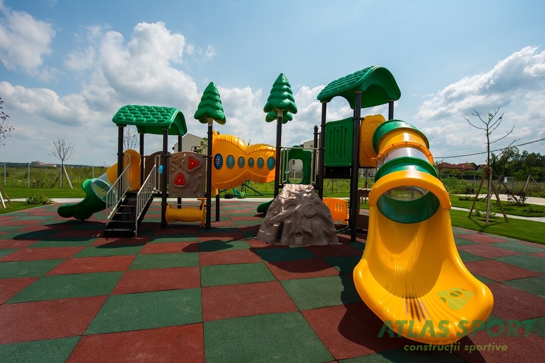 Ultramodern playground, New Point Residential Complex, Pipera -AtlasSport